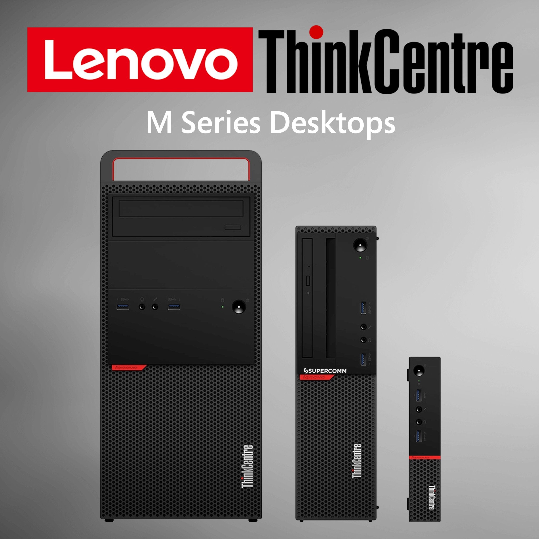 Lenovo ThinkCentre Desktops – tagged "PC Box only" – Super Communications