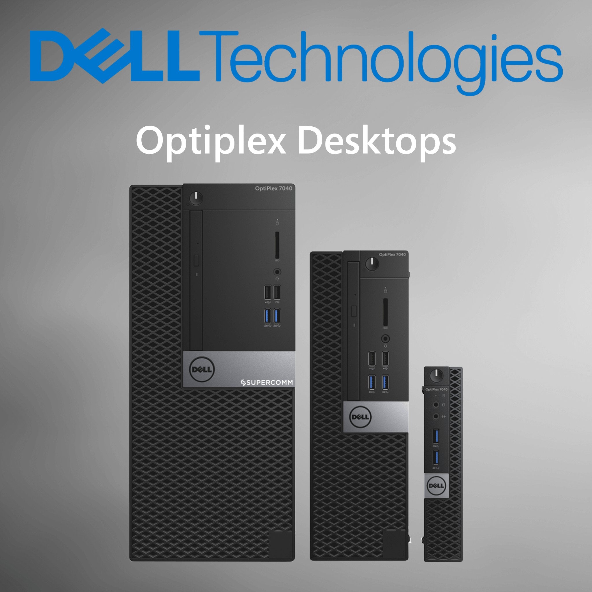 Dell OptiPlex Desktops – tagged "PC Box only" – Super Communications