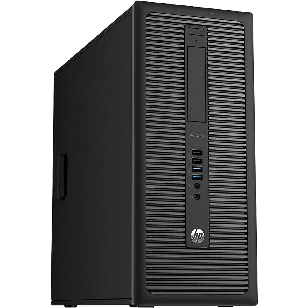 HP 8000 Elite Pro Intel Core 2 Duo Desktop PC with 4GB Ram